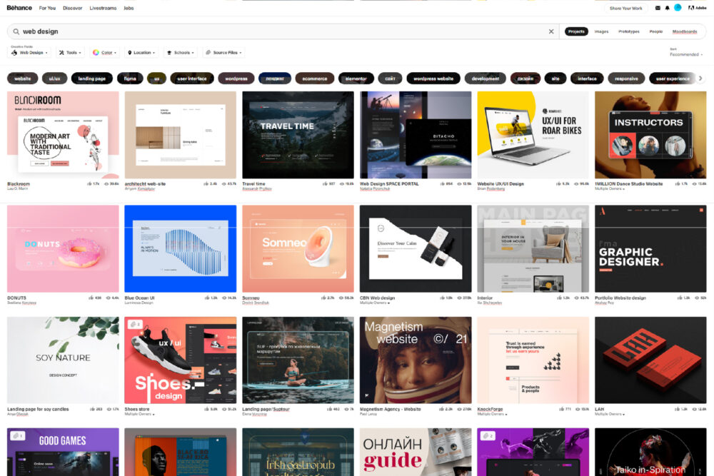 9 Best UX/UI design Inspiration Websites in 2022 | Web Buds